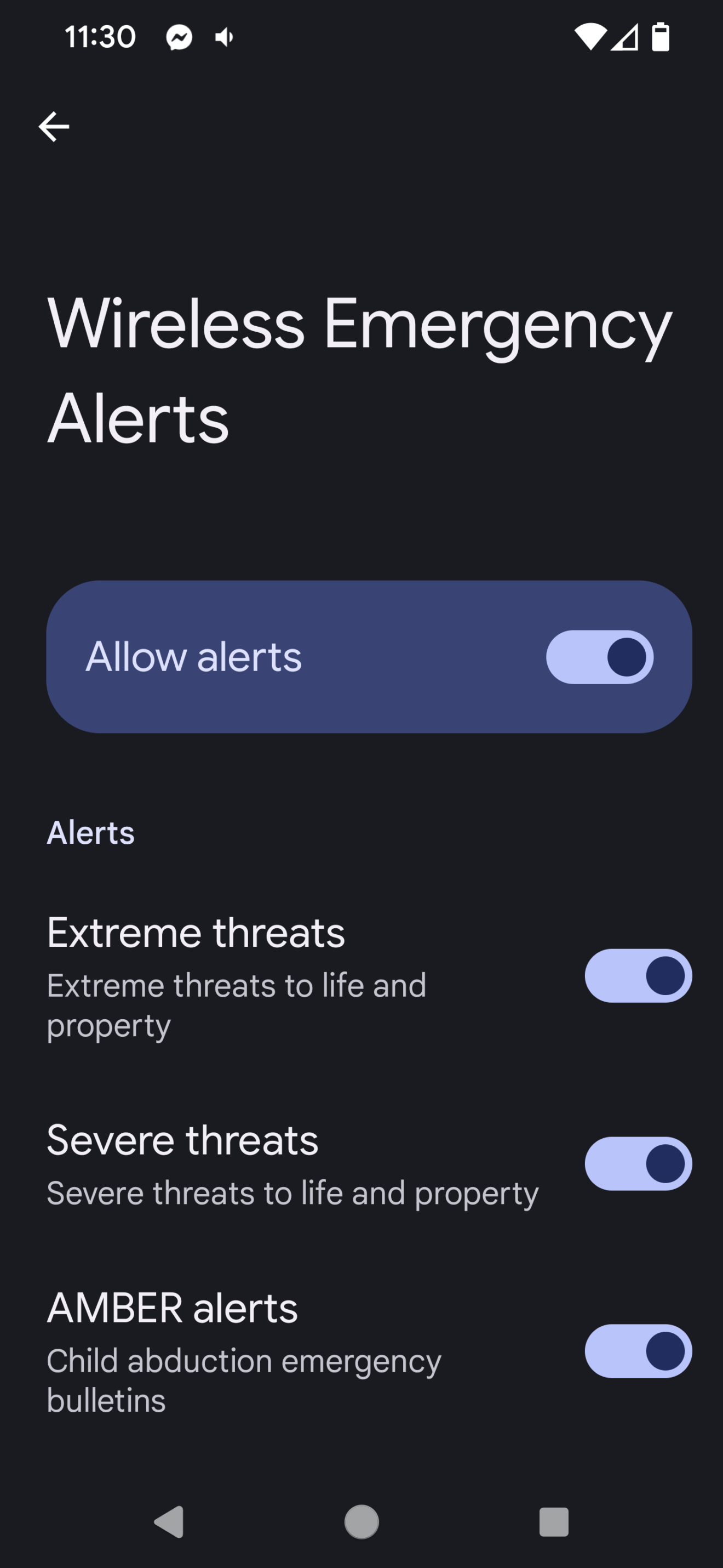 How to Enable Wireless Emergency Alerts | KSStorm.Info